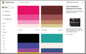 Color Palettes: the best free online color palette generator | Archiobjects