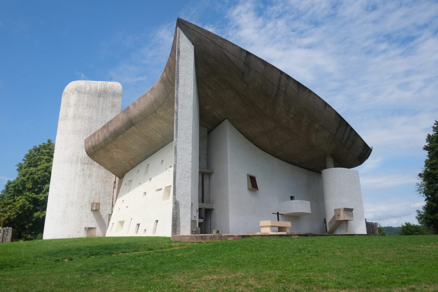 The Church of Le Corbusier at Notre-Dame du Haut in Ronchamp | Archiobjects