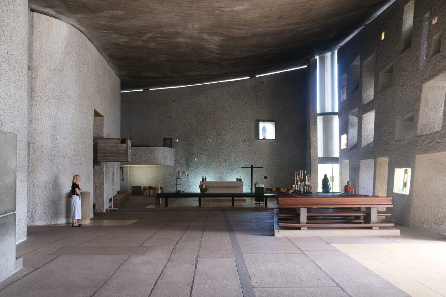 The Church of Le Corbusier at Notre-Dame du Haut in Ronchamp | Archiobjects