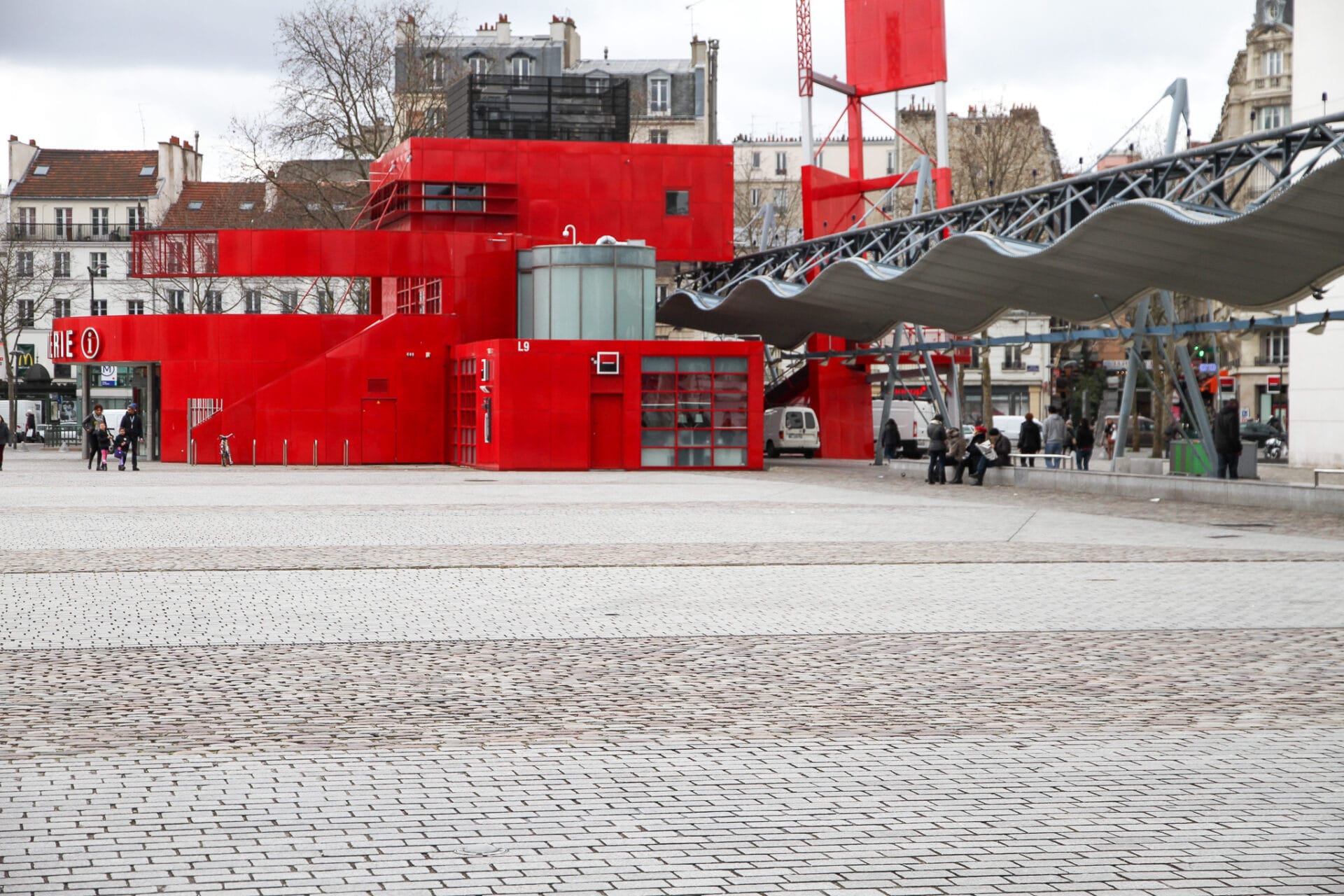 Parc de la Villette in Paris, Bernard Tschumi | Archiobjects