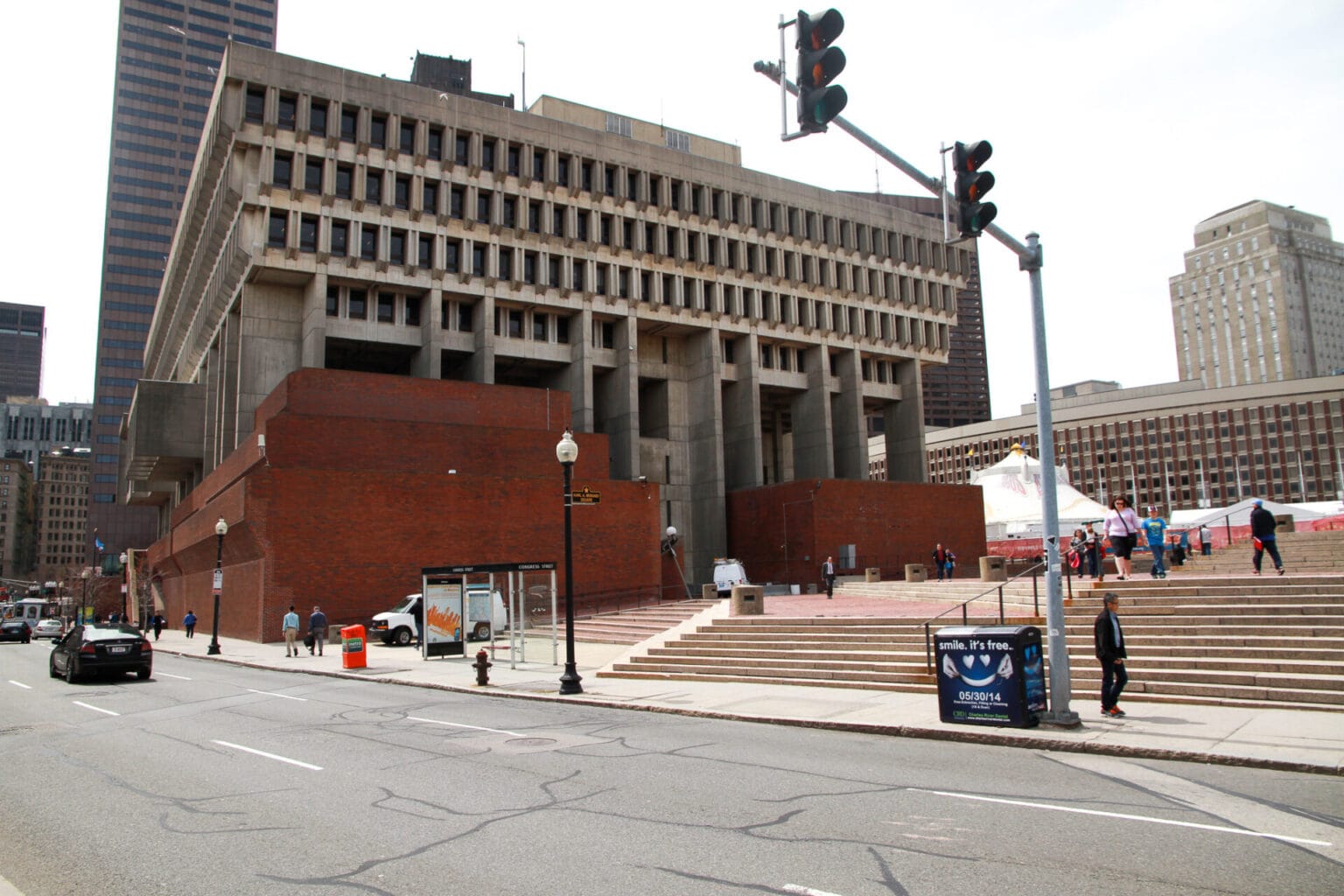 Boston City Hall, Kallmann, McKinnell & Knowles | Archiobjects